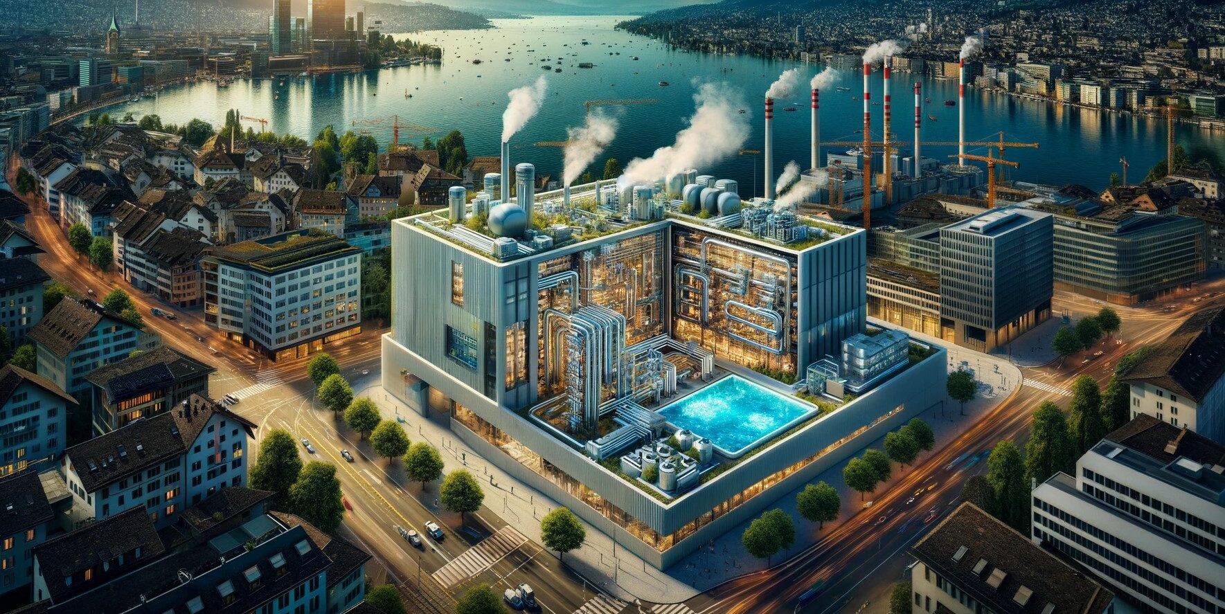 CoolCity lake water network, an urban powerhouse - immo!nvest - Die ...